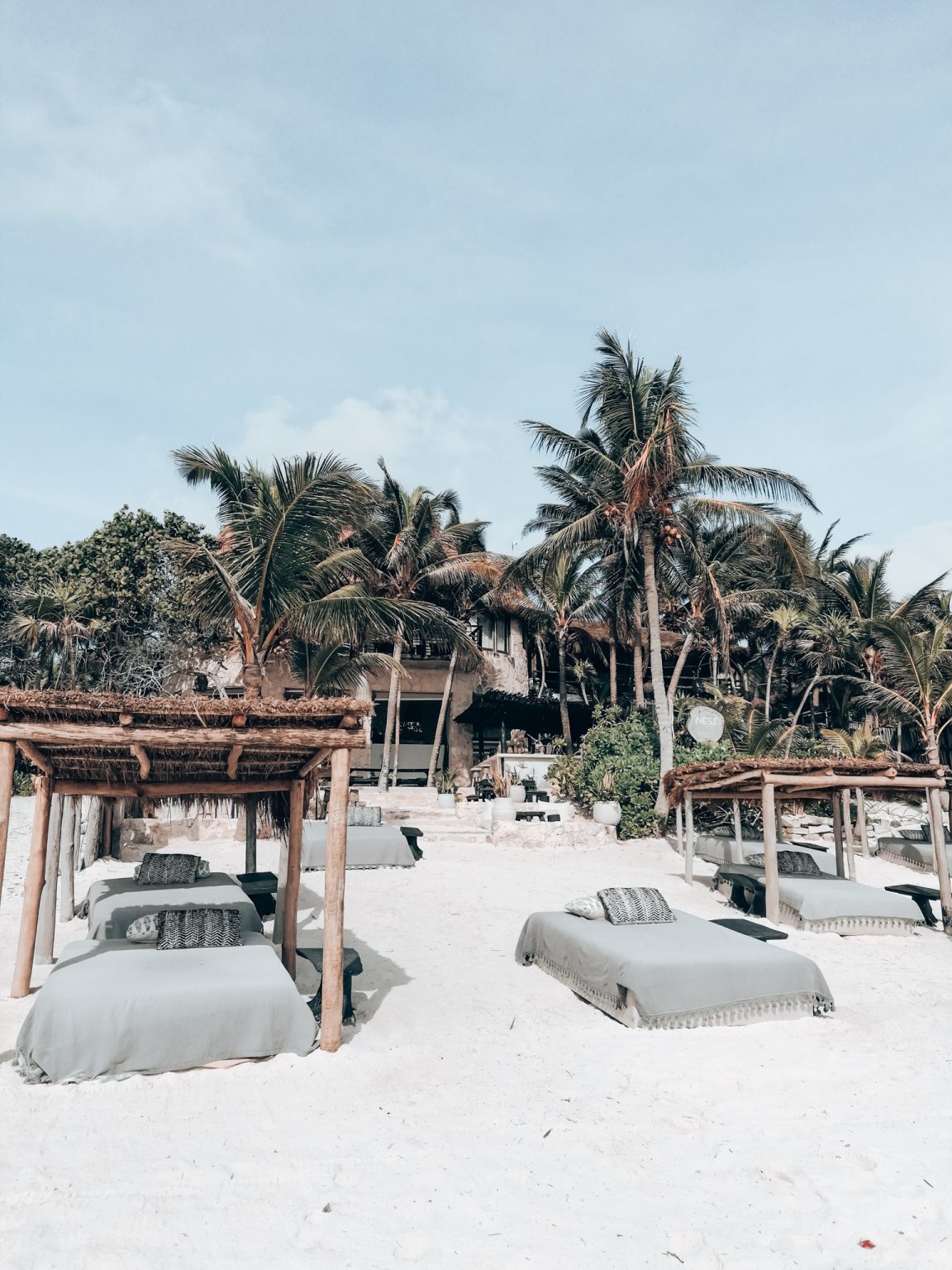 The best boutique hotels in Tulum, México with boho chic.