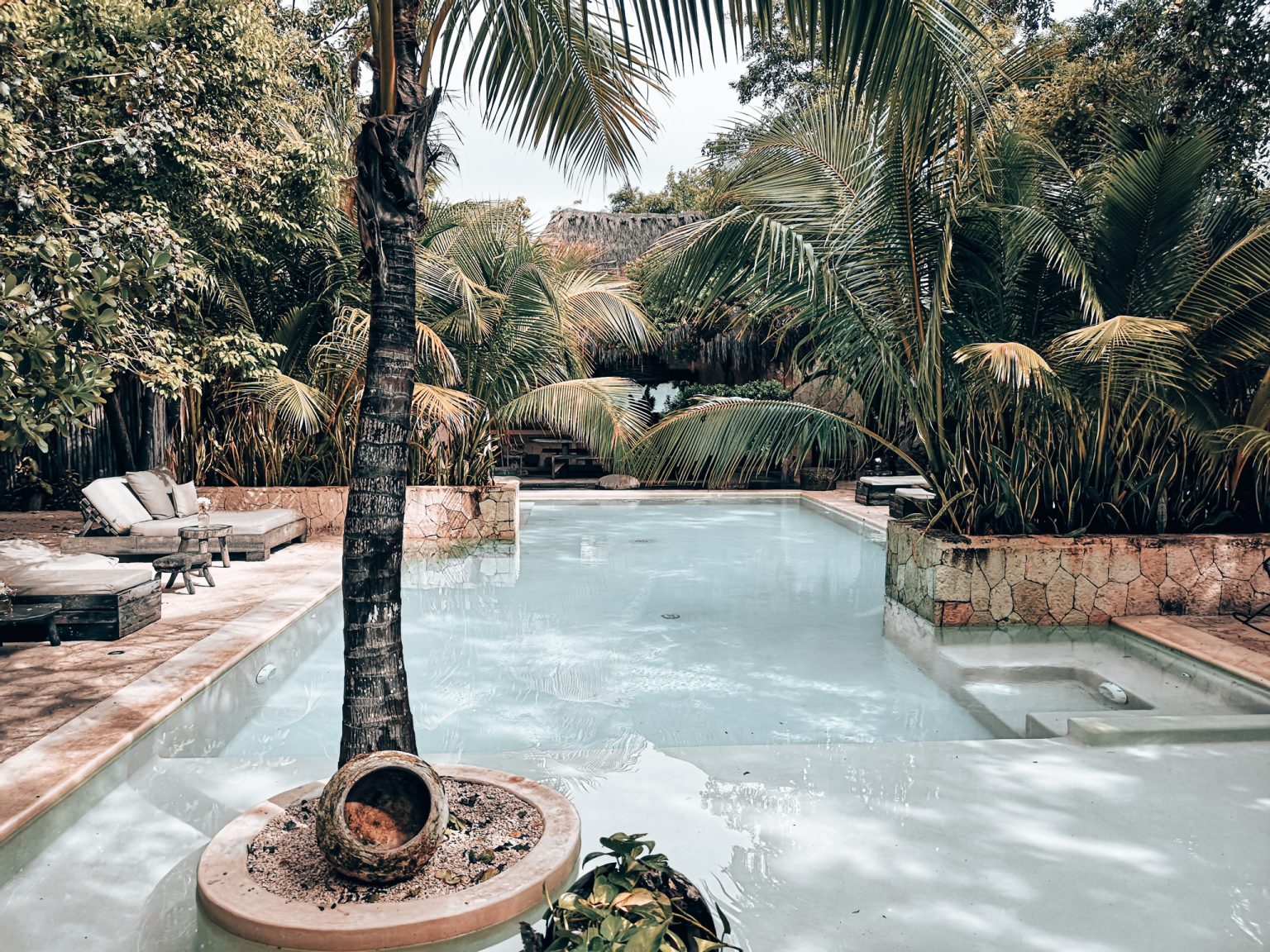 The best boutique hotels in Tulum, México with boho chic.